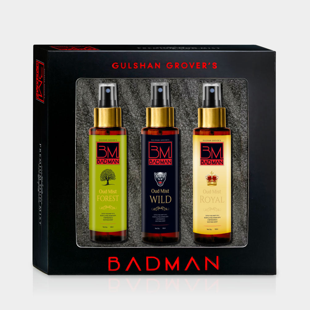 Badman Premium Oud Mist Spray Kit - Complete Oud Experience | Badman ...