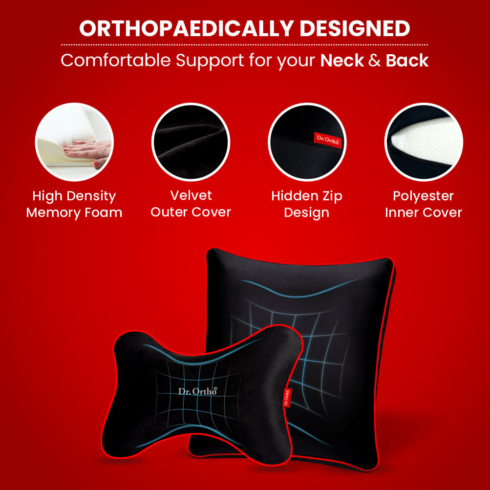Car Cushion and Neck Rest Combo – Comfort & Support for Every Ride ...