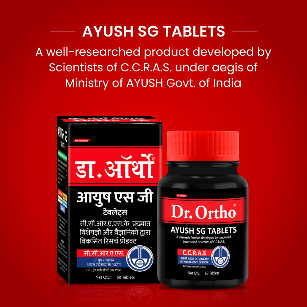 Dr. Ortho AYUSH SG Tablets For Knee & Joint Pain – Divisa Store