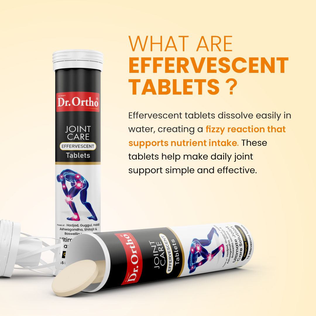 Dr. Ortho Joint Care Effervescent Tablets | Natural Joint Support ...
