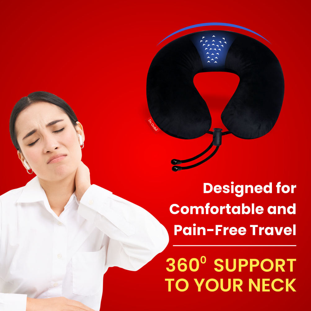 Travel Neck Pillow for Ultimate Comfort & Support – Divisa Store
