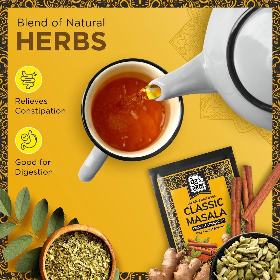 Pet Saffa Classic Masala Laxative Green Tea - Natural Relief – Divisa Store